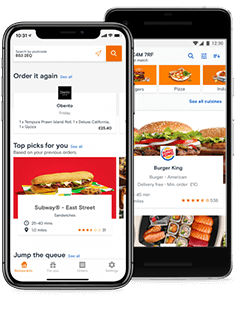 Order takeaway online from 30,000+ food delivery restaurants | Just Eat